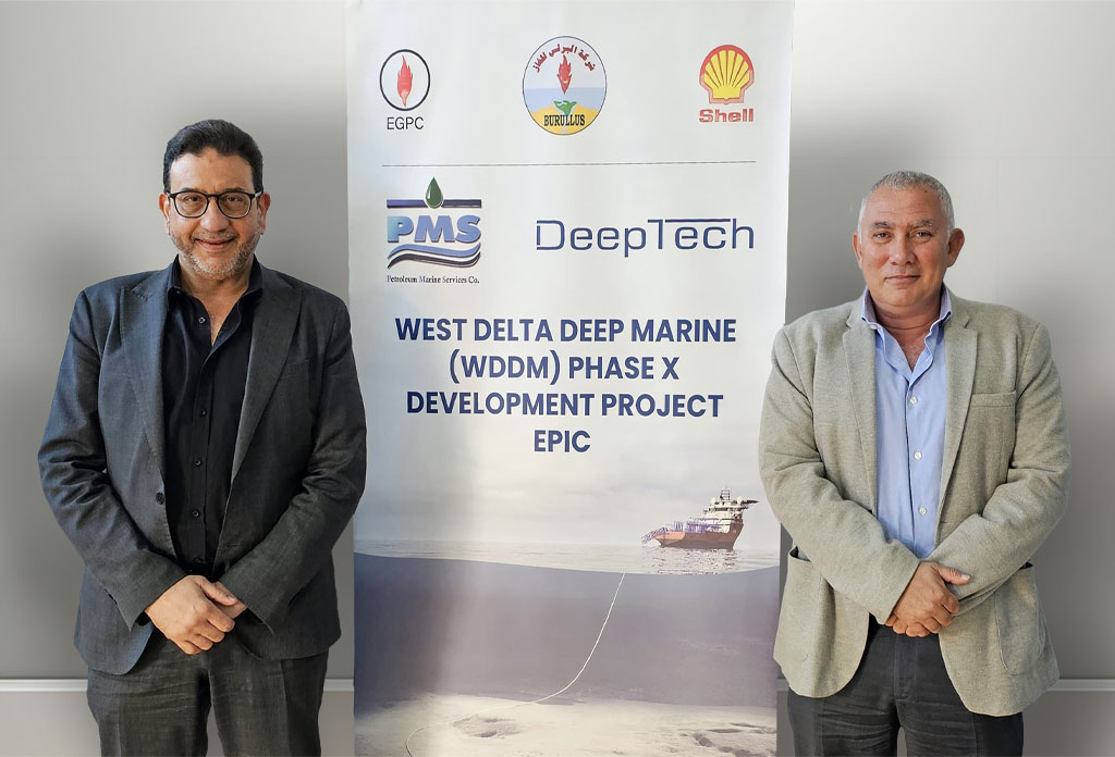 DeepTech and PMS jointly win the West Delta Deep Marine Phase X ...